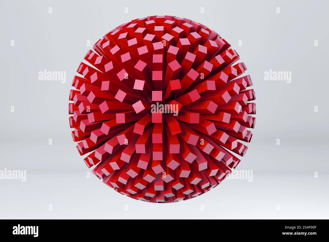 Abstract sphere 3d blocks hi-res stock photography and images - Alamy