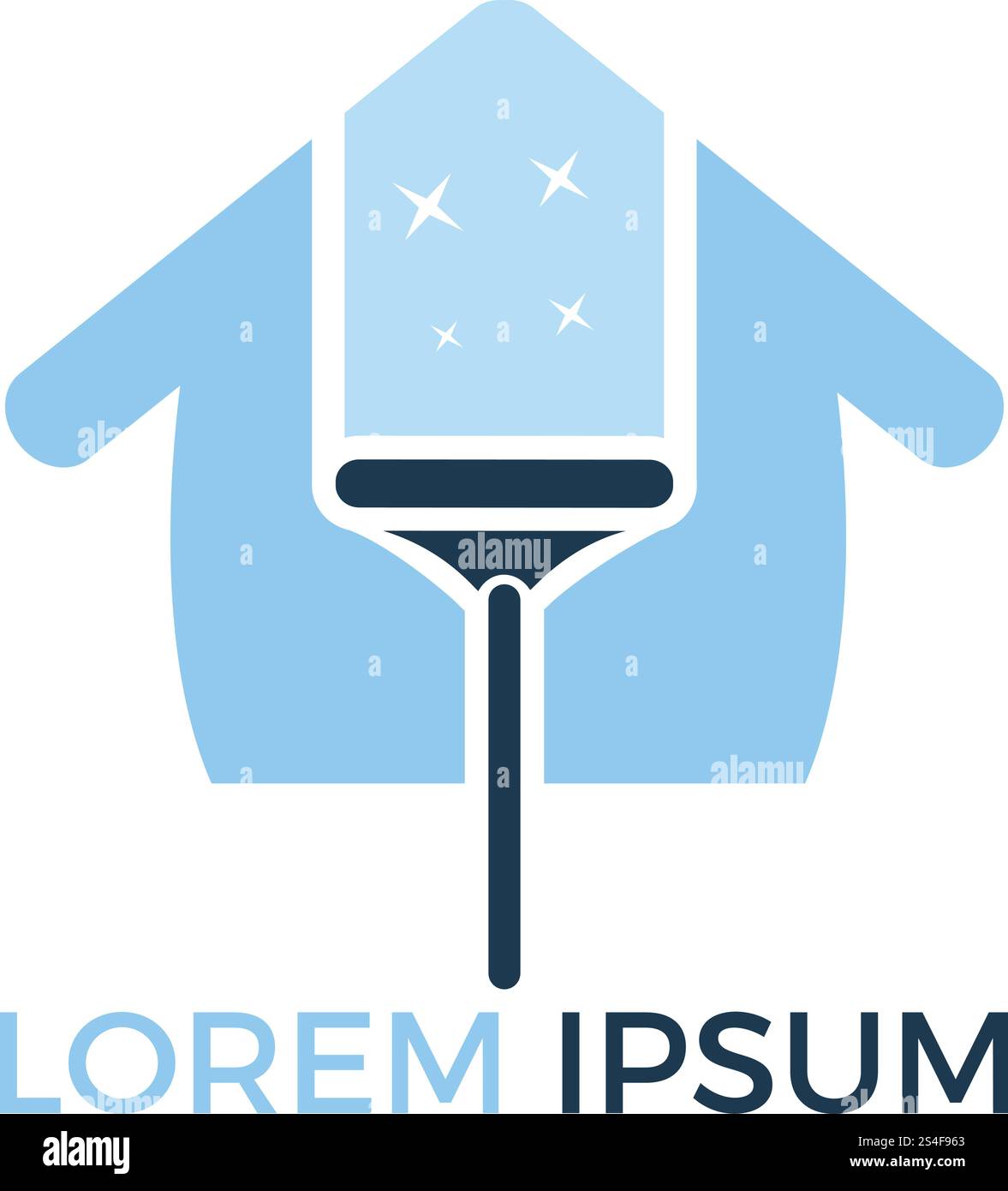 Cleaning company logo design. Cleaning house logo design Stock Vector ...