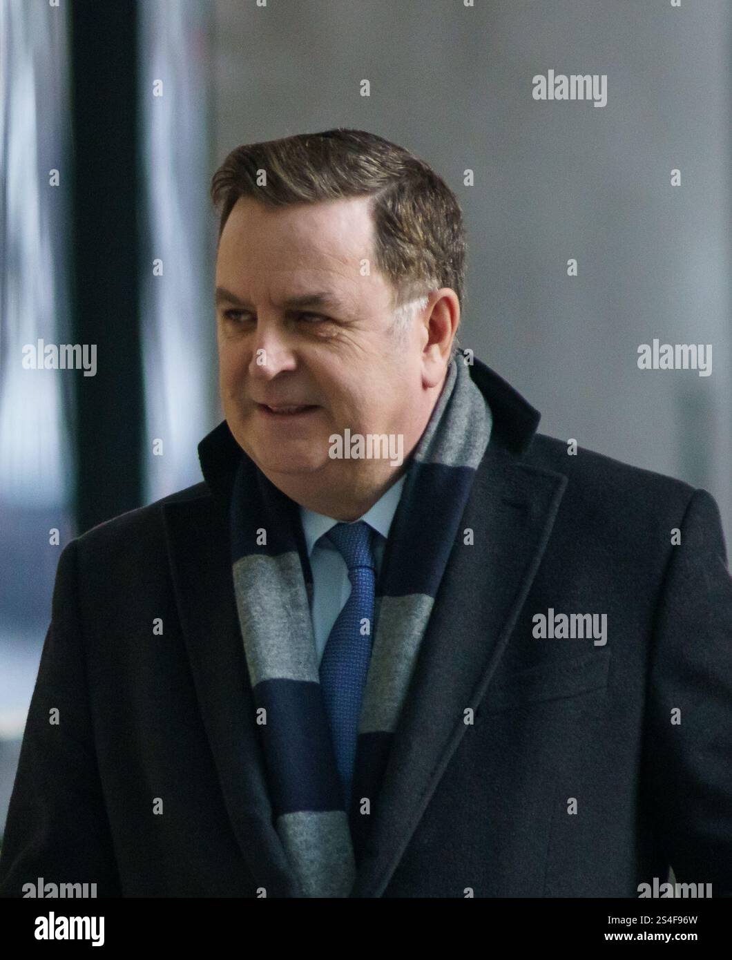 London UK January 10th 2025. Rt Hon Mel Stride, Shadow Chancellor of ...