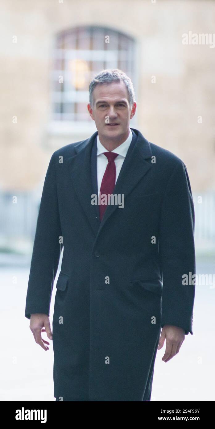 London UK January 10th 2025. Rt Hon Peter Kyle MP, Secretary of State ...