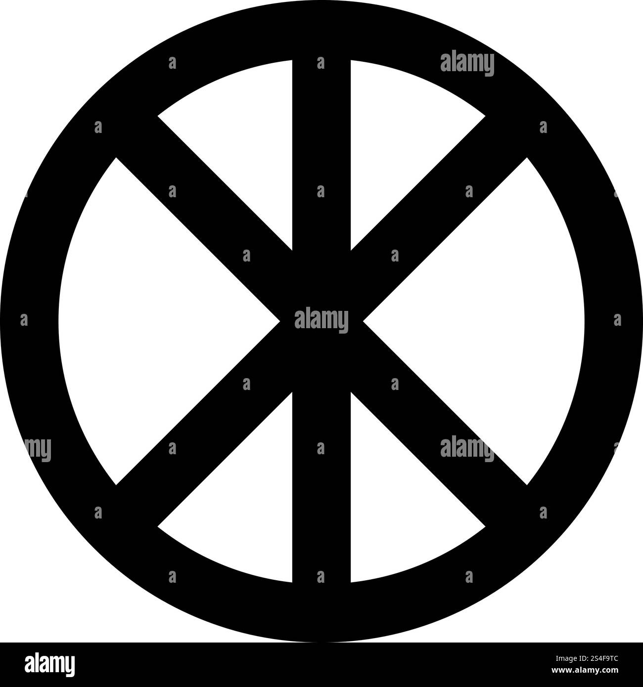 Cross round circle on bread concept parts body Christ Infinity sign in ...