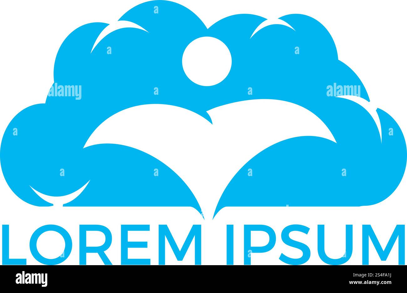 Abstract Human Cloud Logo Design. Business corporate cloud logo design ...