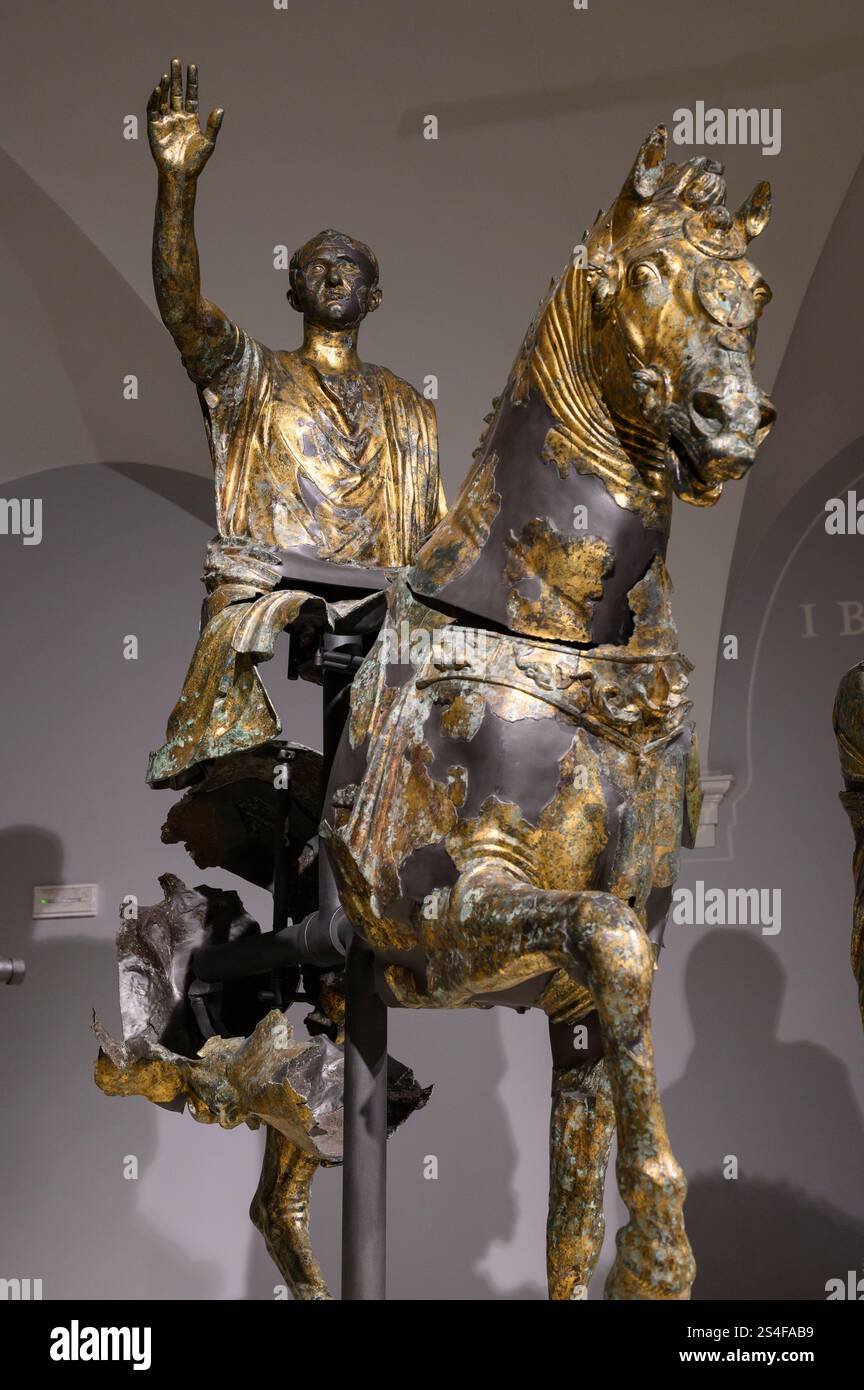 Pergola. Italy. The Pergola Bronzes (Bronzi di Pergola), Museo dei ...