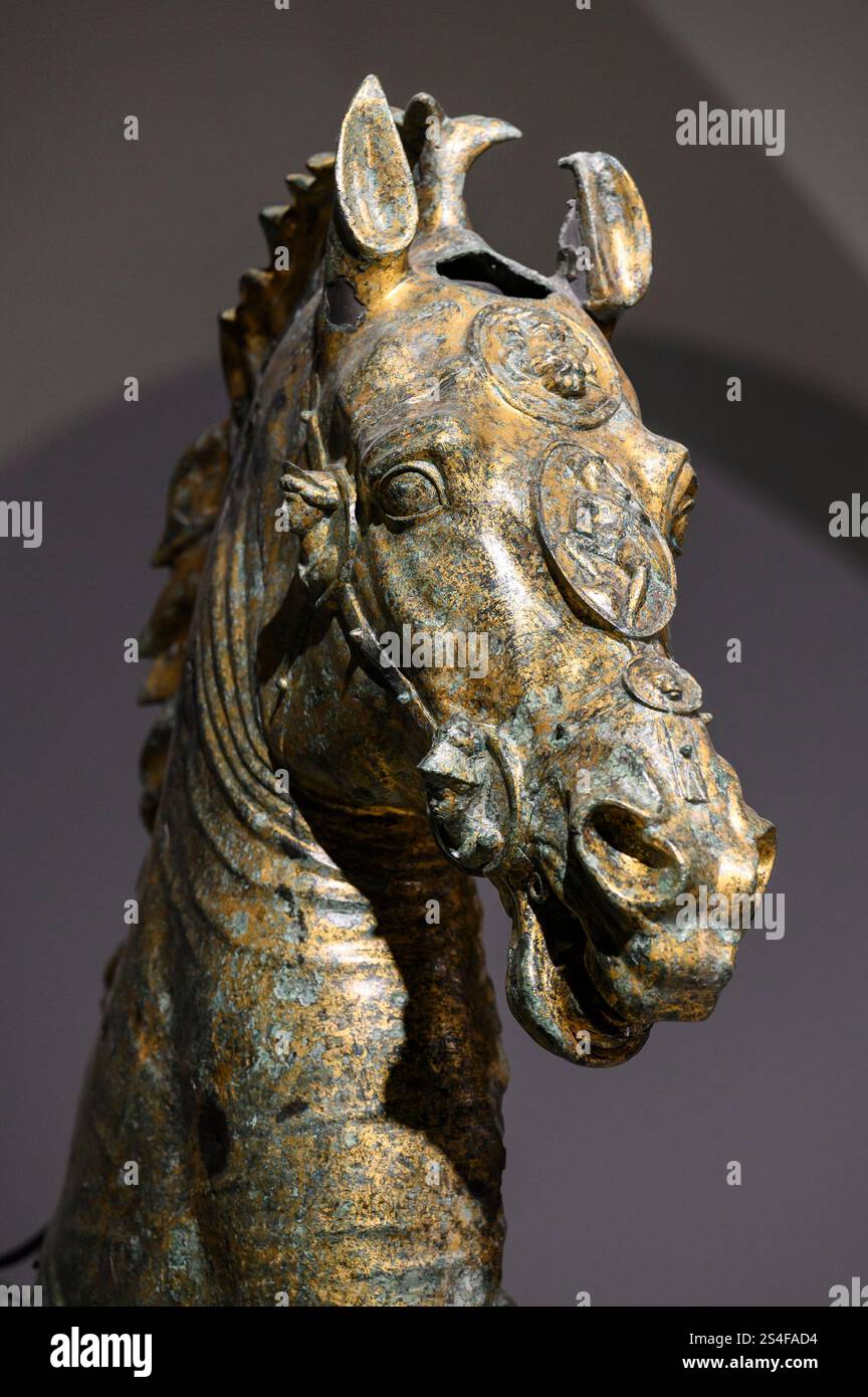 Pergola. Italy. The Pergola Bronzes (Bronzi di Pergola), Museo dei ...