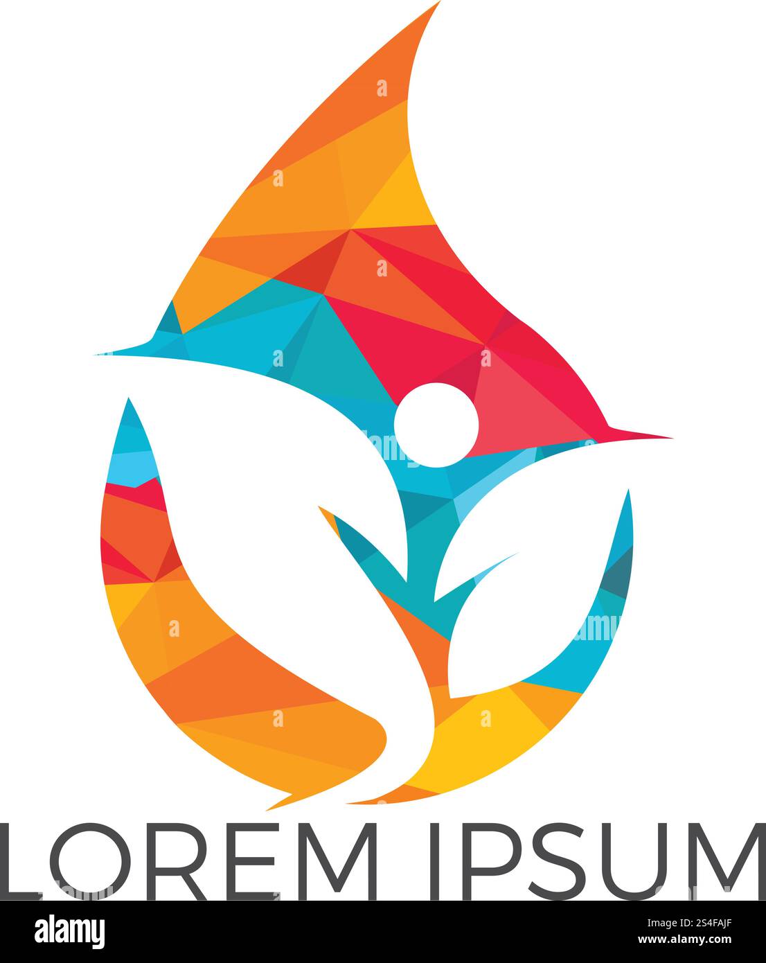 Vector spa water drop logo design. Environment and Natural logo. Water ...