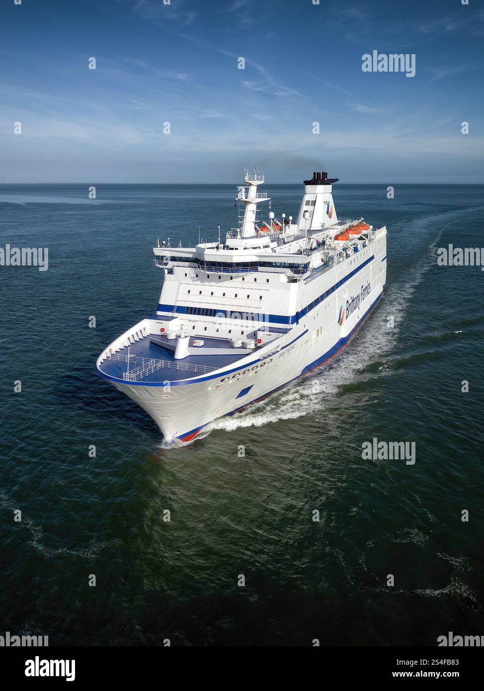 Bretagne is a French cross-Channel ferry operated by Brittany Ferries ...