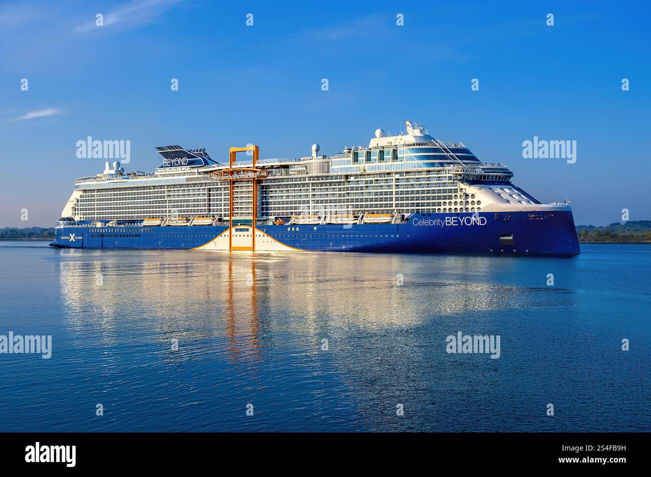 Celebrity Beyond is an Edge class cruise ship operated by Celebrity ...