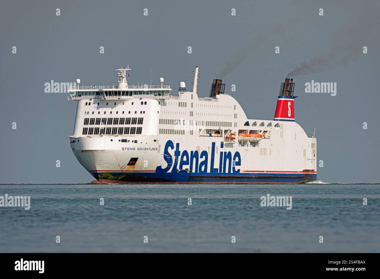 Stena Adventurer, an Irish Sea ferry operated by Stena Line on the ...