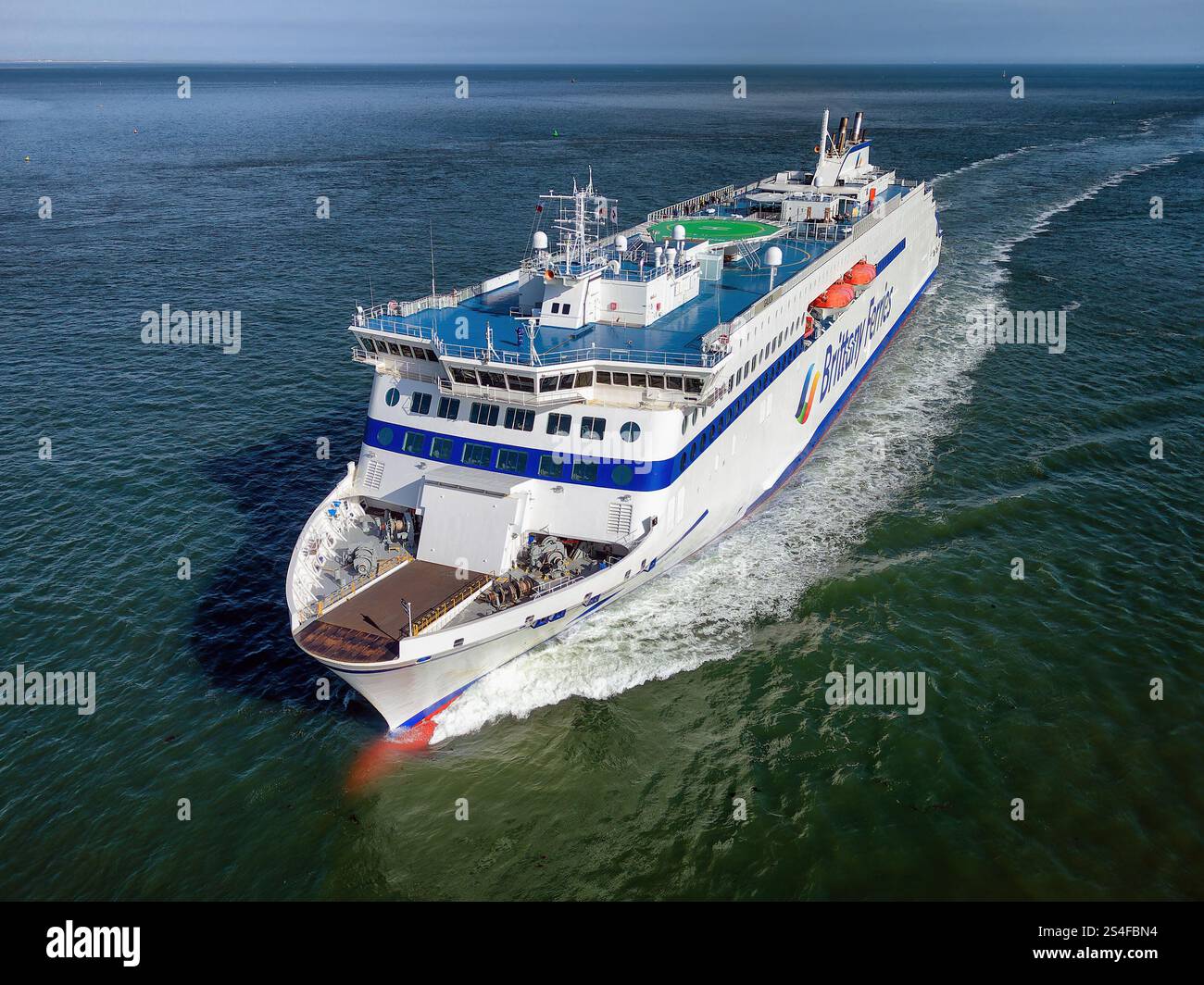 Galicia is an E-Flexer ferry operated by Brittany Ferries on the cross ...