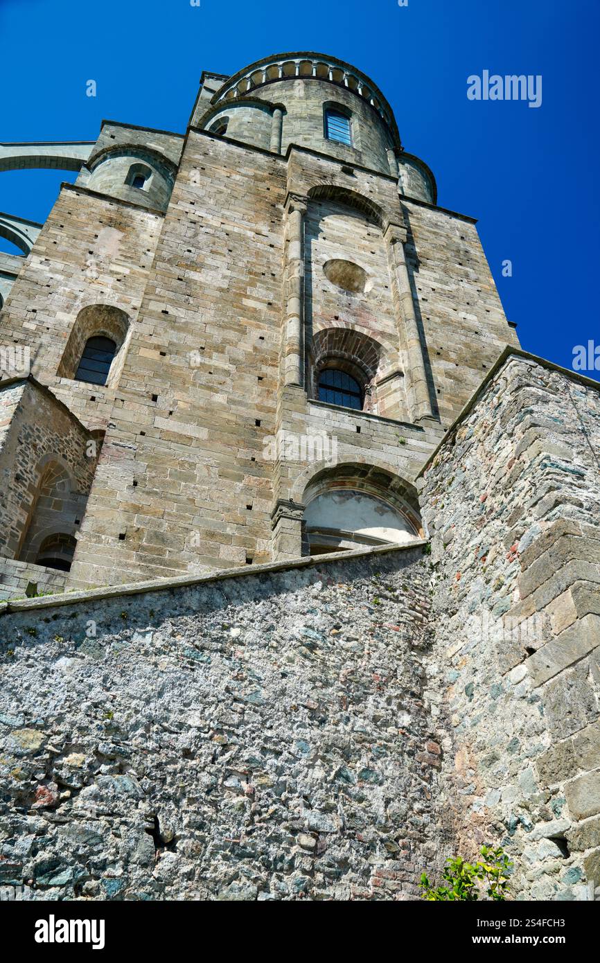 Sacra di San Michele,Saint Michael's Abbey,Turin,Piedmont,Italy Stock ...