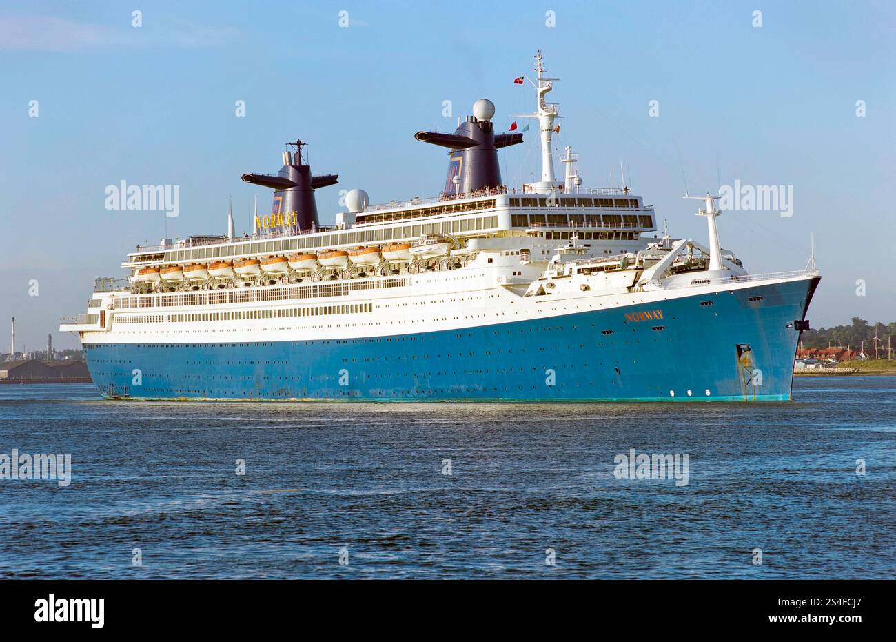 Seen at Southampton in 1998, Norway is the former 1960s trans-Atlantic ...