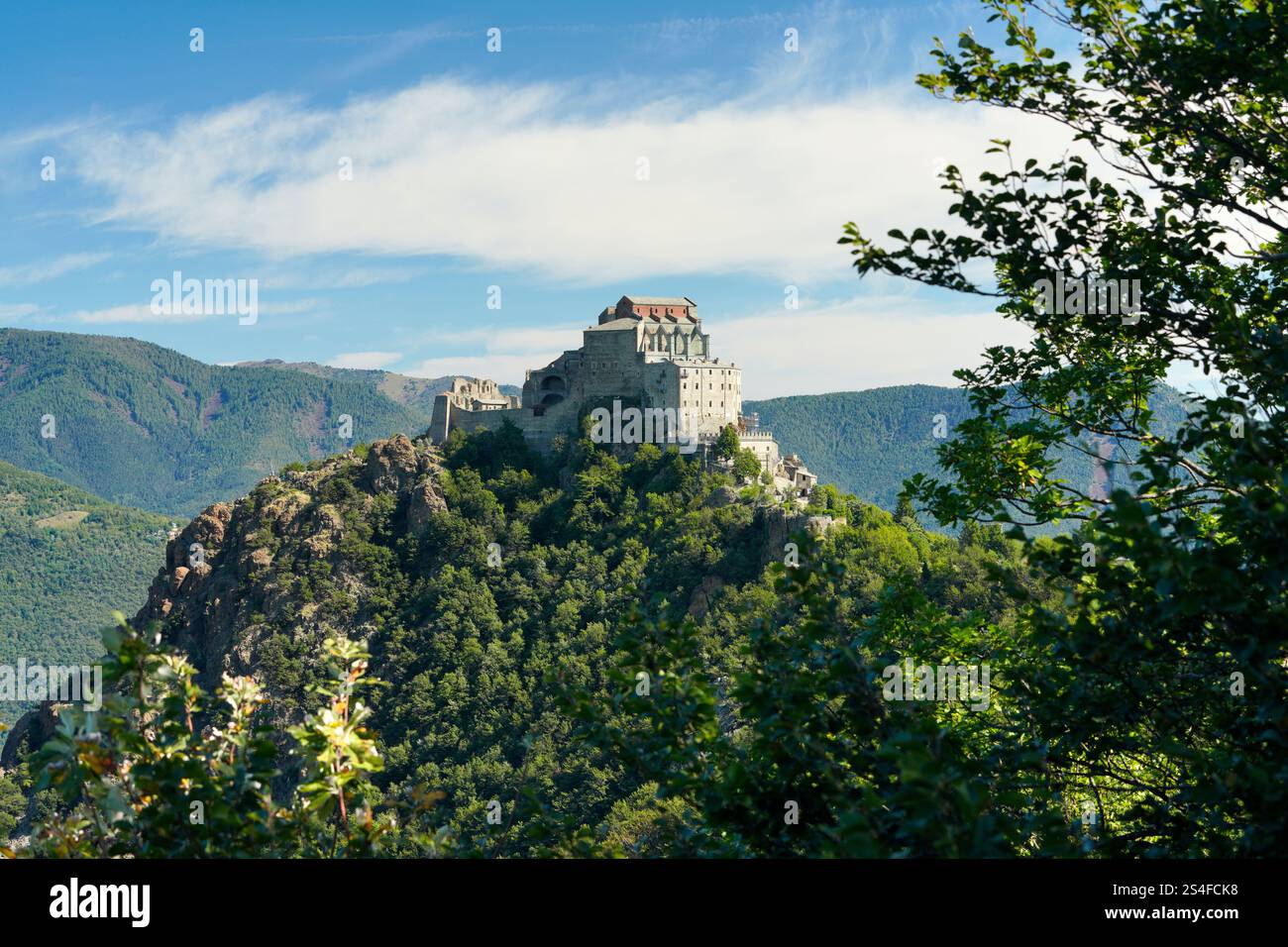 Sacra di San Michele,Saint Michael's Abbey,Turin,Piedmont,Italy Stock ...