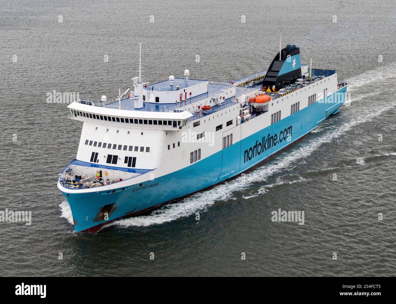 Scottish Viking in the colours of Maersk subsidiary Norfolk Line ...