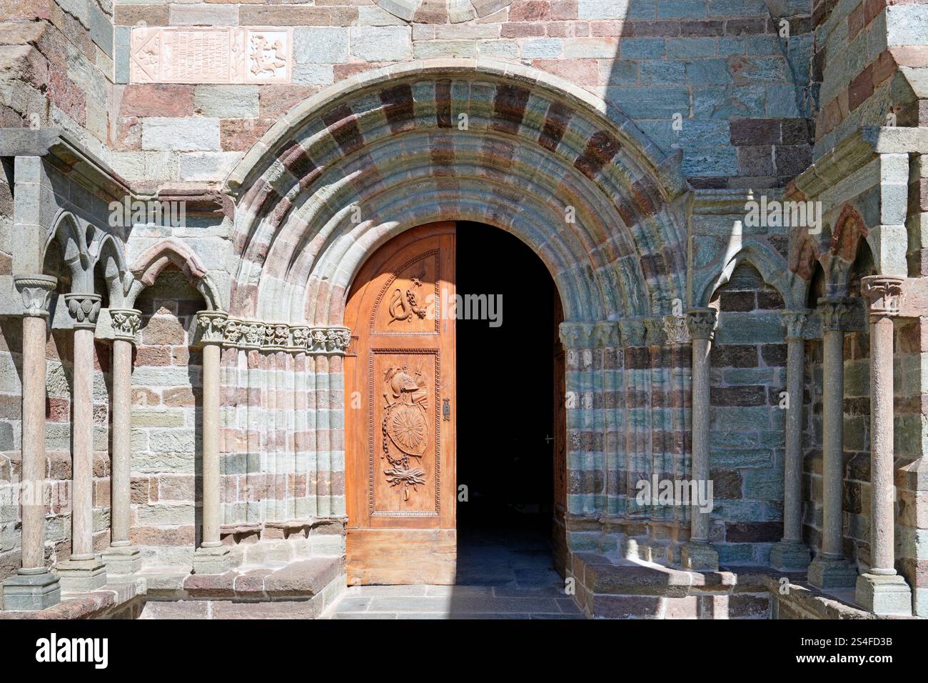 Sacra di San Michele,Saint Michael's Abbey,Turin,Piedmont,Italy Stock ...