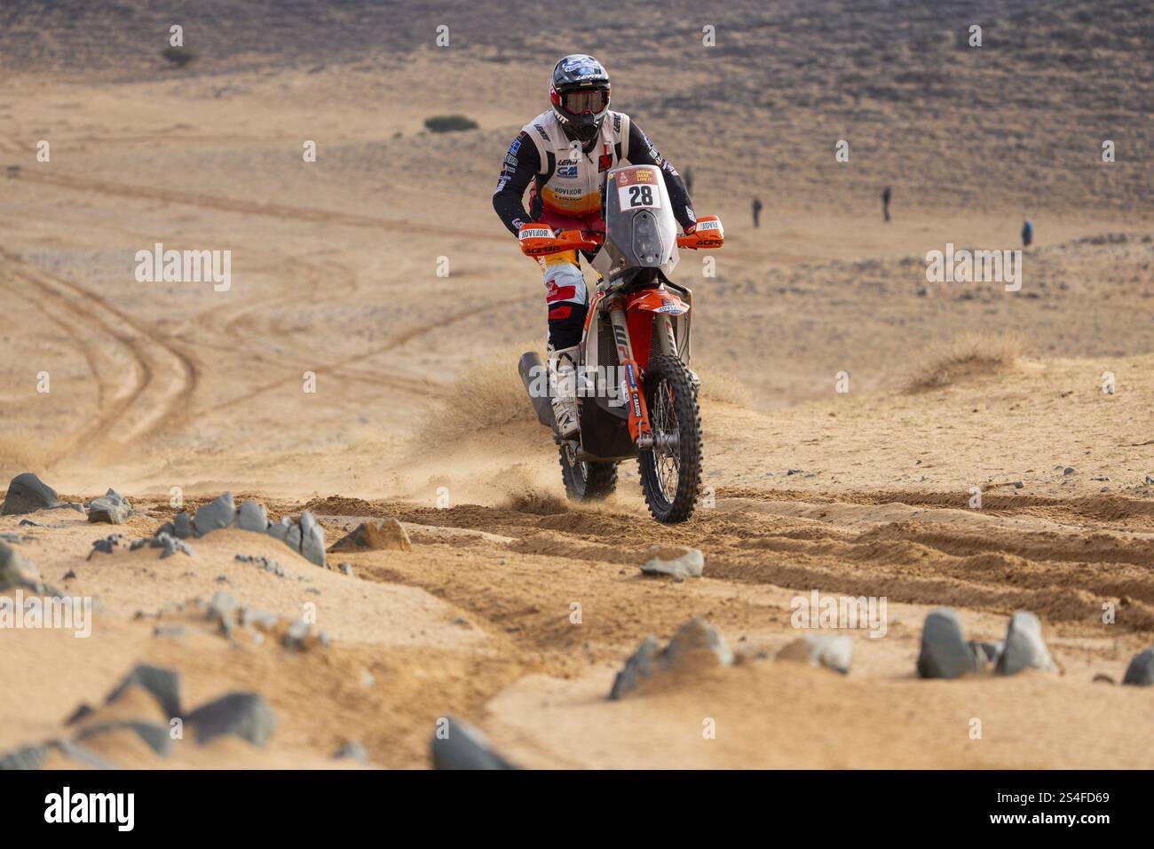 28 MULEC Toni (svn), KTM, Bas World KTM Racing Team, FIM W2RC, Rally2, action during the Stage 7 ...