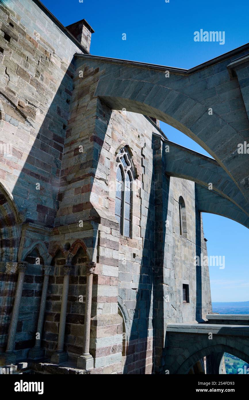 Sacra di San Michele,Saint Michael's Abbey,Turin,Piedmont,Italy Stock ...