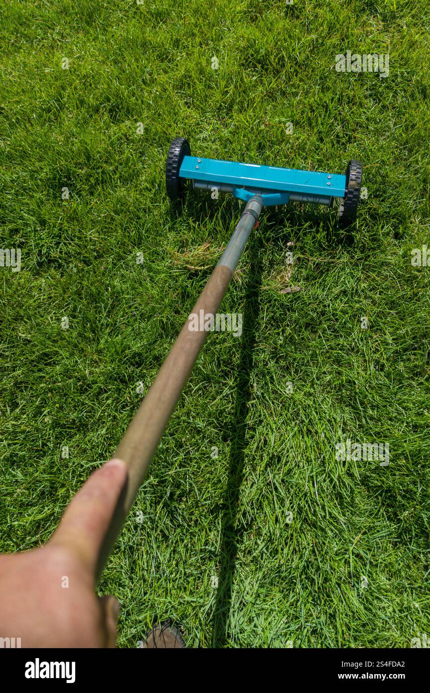 Hand scarifier hi-res stock photography and images - Alamy