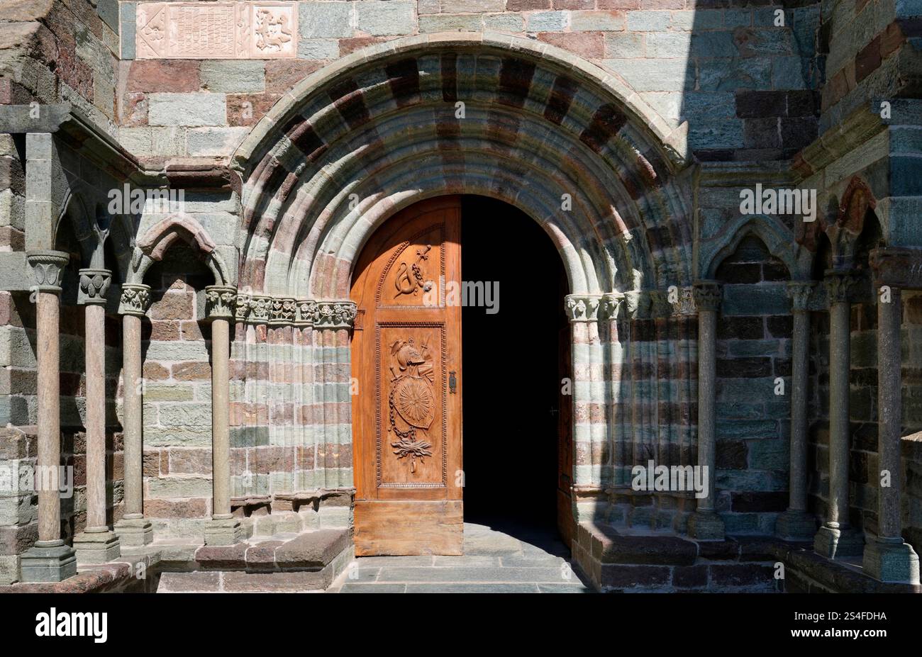 Sacra di San Michele,Saint Michael's Abbey,Turin,Piedmont,Italy Stock ...