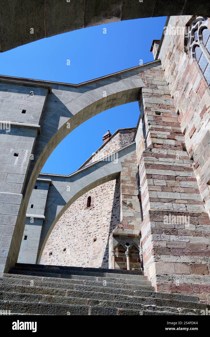 Sacra di San Michele,Saint Michael's Abbey,Turin,Piedmont,Italy Stock ...