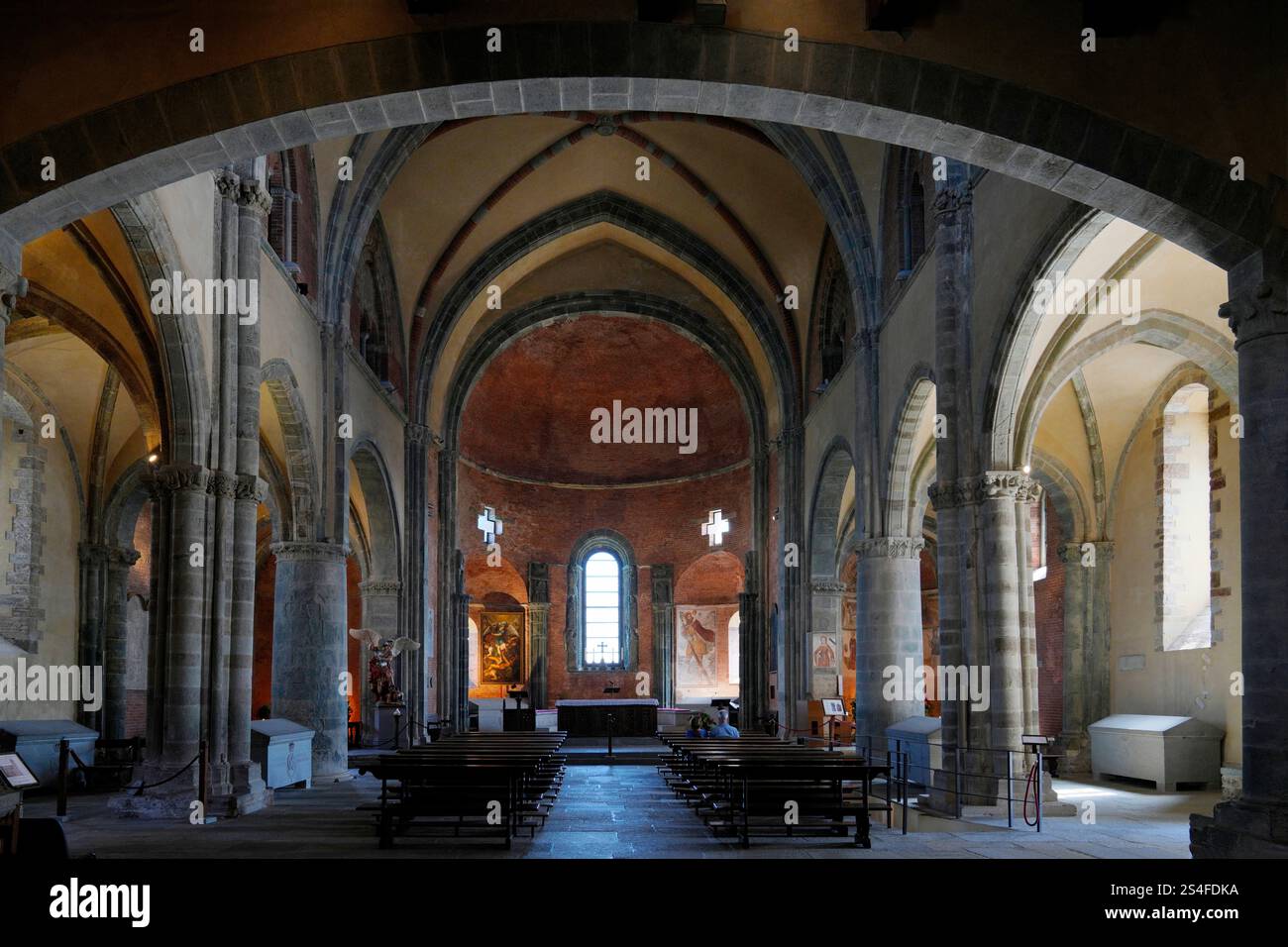 Sacra di San Michele,Saint Michael's Abbey,Turin,Piedmont,Italy Stock ...