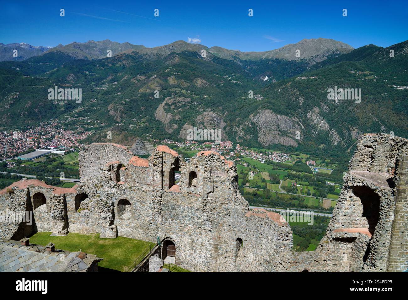 Sacra di San Michele,Saint Michael's Abbey,Turin,Piedmont,Italy Stock ...