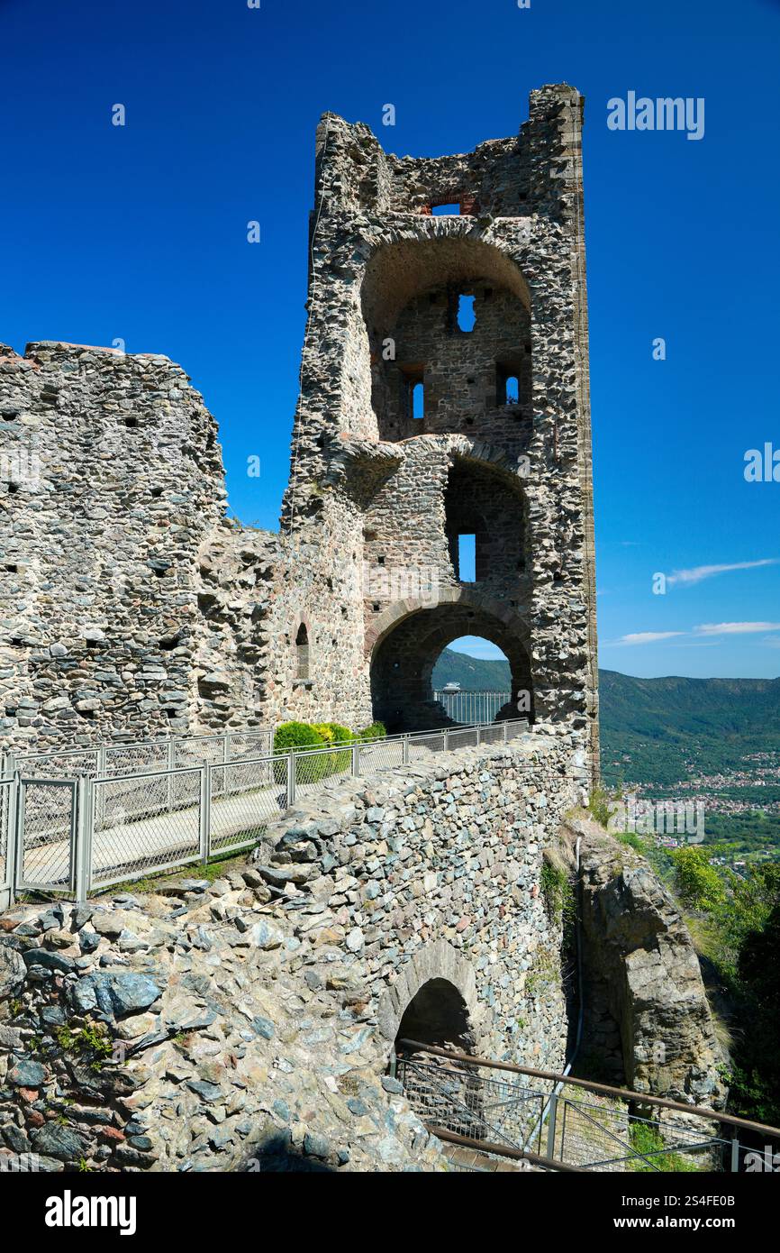 Sacra di San Michele,Saint Michael's Abbey,Turin,Piedmont,Italy Stock ...
