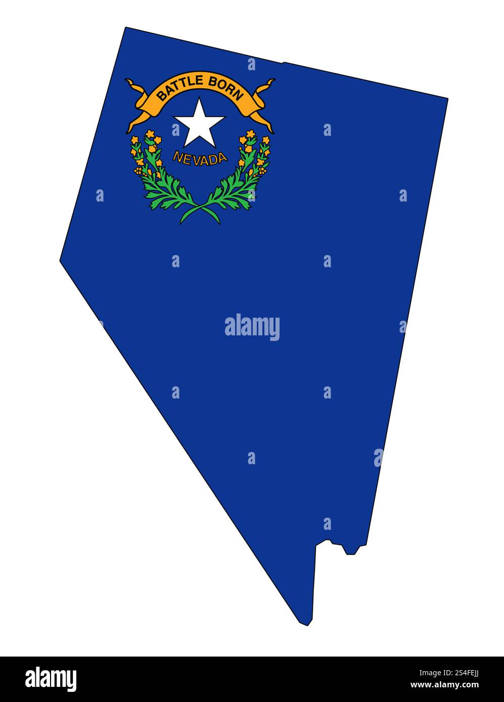 Flag nevada state region hi-res stock photography and images - Alamy