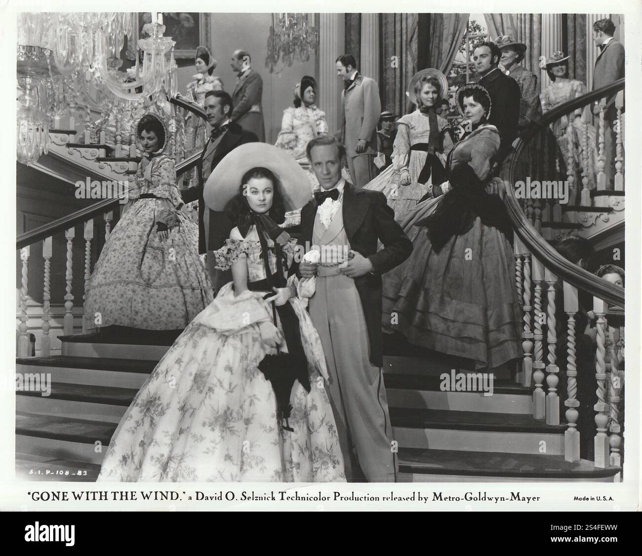 Gone With The Wind MGM 1939 Clark Gable, Vivian Leigh, Leslie Howard ...