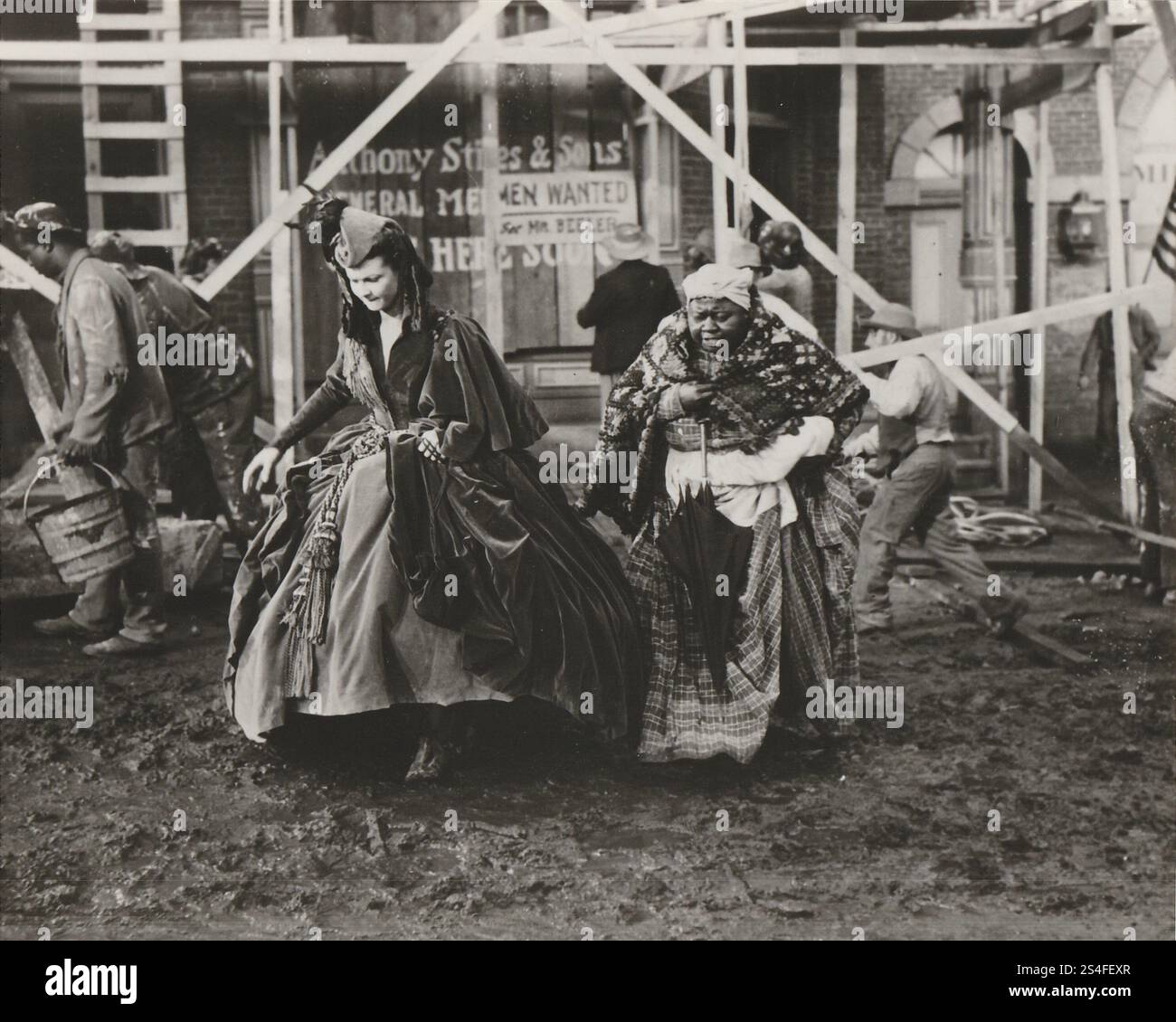 Gone With The Wind MGM 1939 Clark Gable, Vivian Leigh, Leslie Howard ...