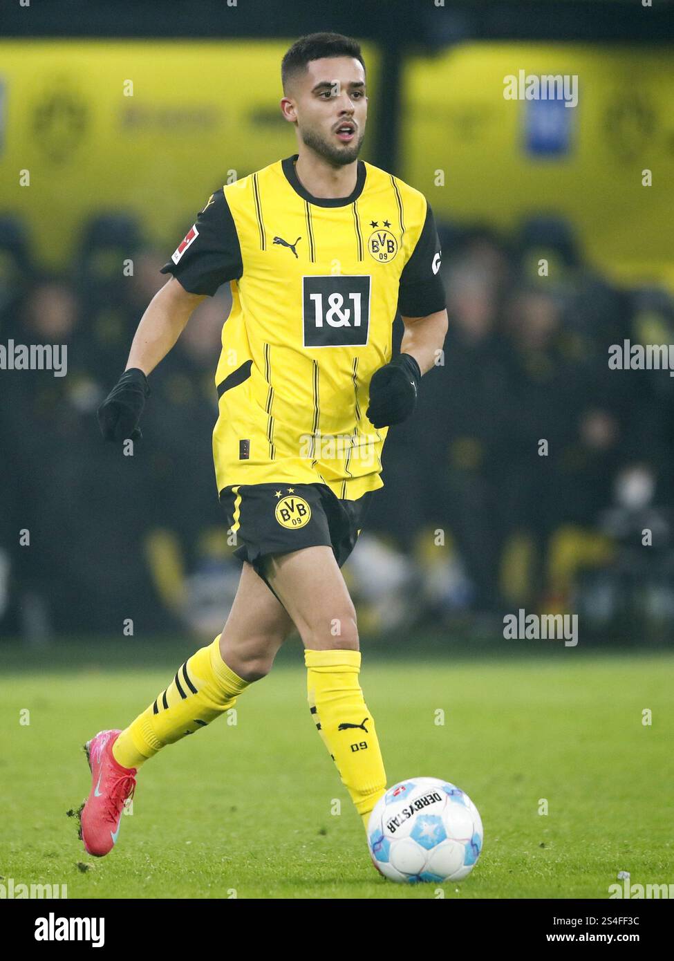 DORTMUND - Yan Couto of Borussia Dortmund during the Bundesliga match ...