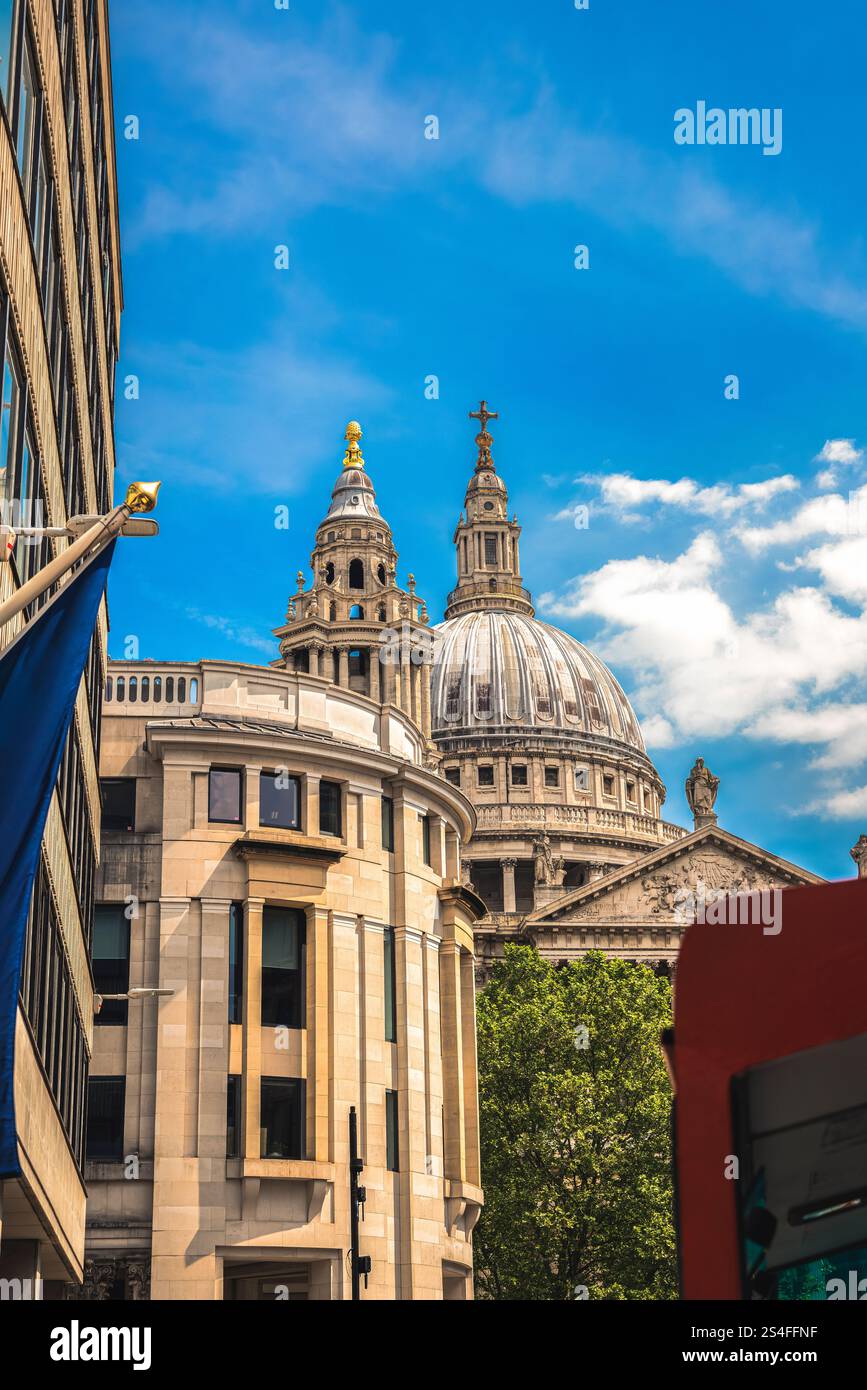 view of traditional brick houses in a serene London neighborhood. The ...
