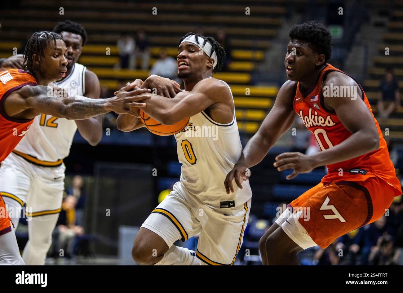 January 11 2025 Berkeley, CA U.S.A. California guard Jeremiah Wilkinson ...