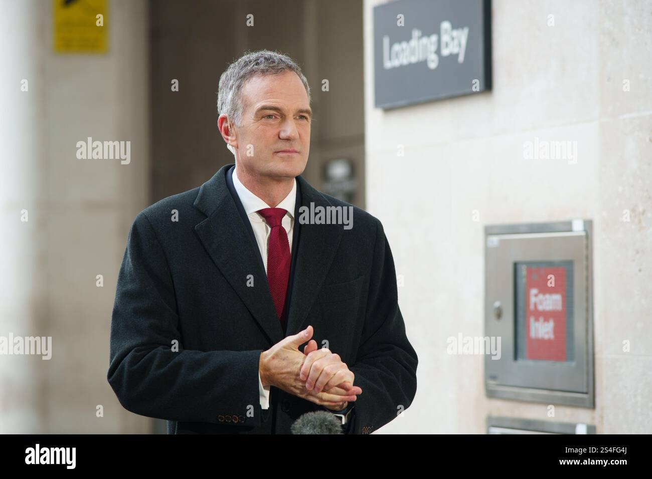 London UK January 10th 2025. Rt Hon Peter Kyle MP, Secretary of State ...