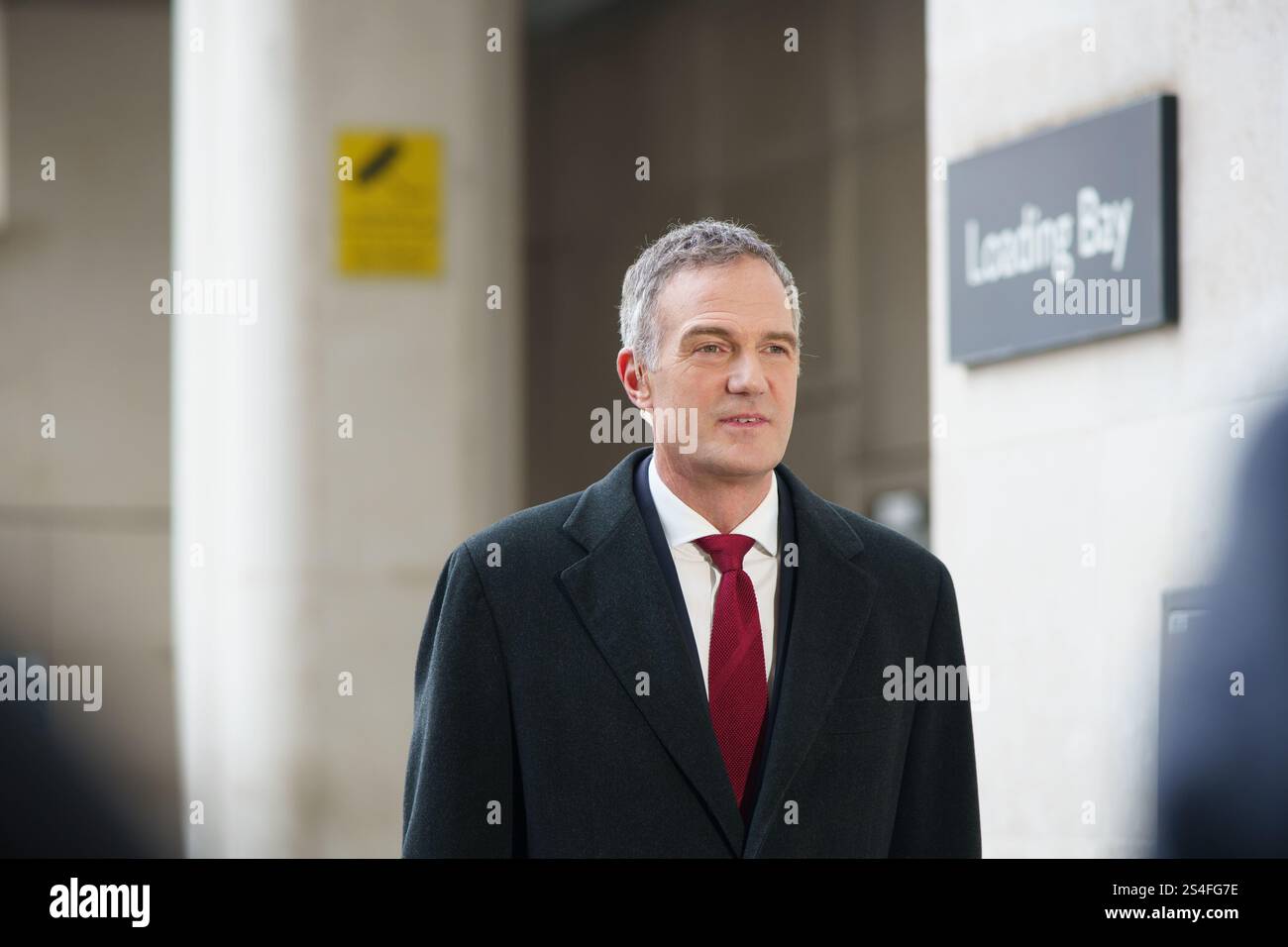 London UK January 10th 2025. Rt Hon Peter Kyle MP, Secretary of State ...