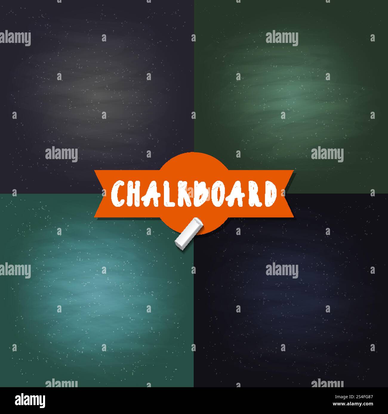 Vector set of blank chalkboard texture backgrounds with different ...