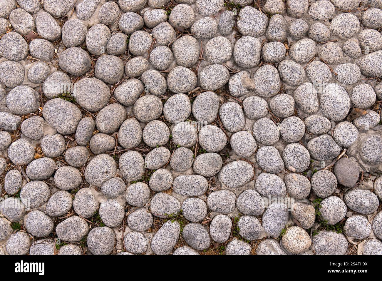 Texture concrete cobble gray hi-res stock photography and images - Alamy