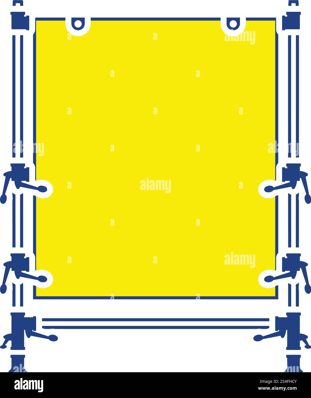 Icon of table for object photography. Thin line design. Vector ...