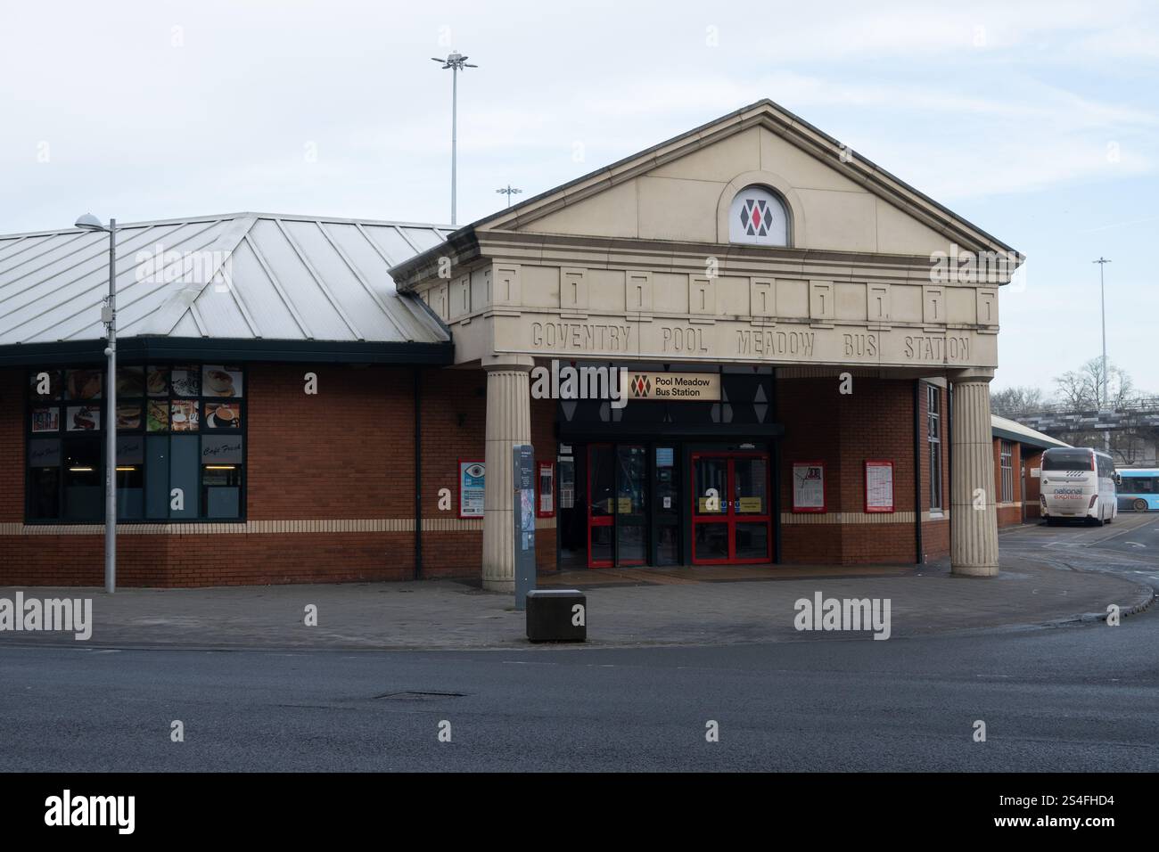 Pool Meadow Bus Station, Coventry, West Midlands, England, UK Stock ...
