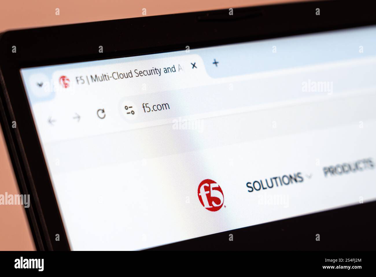 New York, USA - January 10, 2025: F5 multi-cloud security and ...