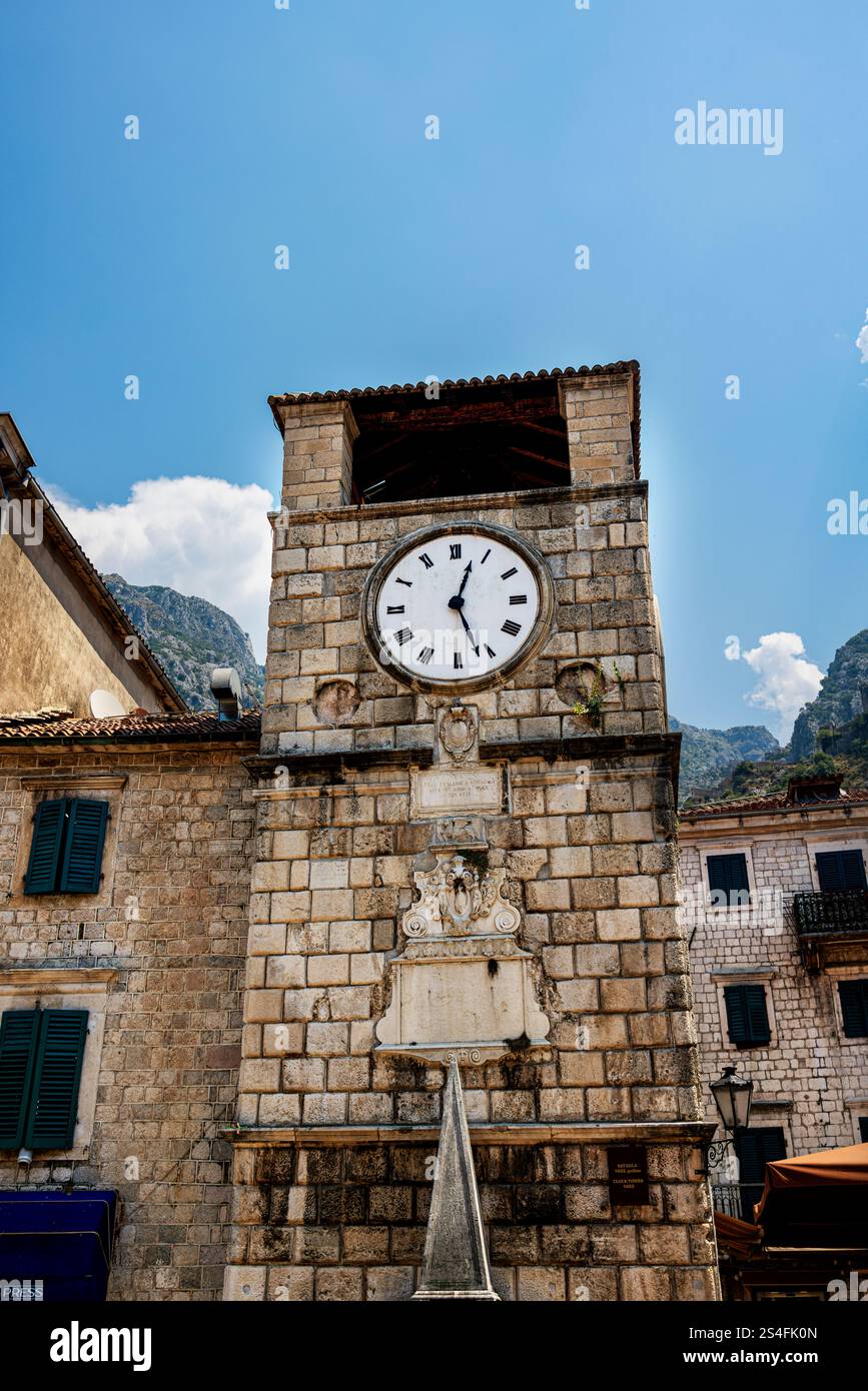 The stunning Cathedral of St. Tryphon, a landmark of Kotor, Montenegro ...