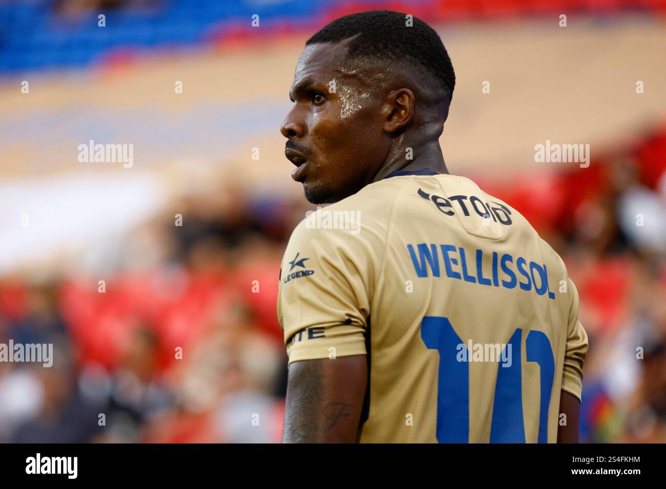 Newcastle, Australia. 12th Jan, 2025. Wellissol of The Jets reacts to ...