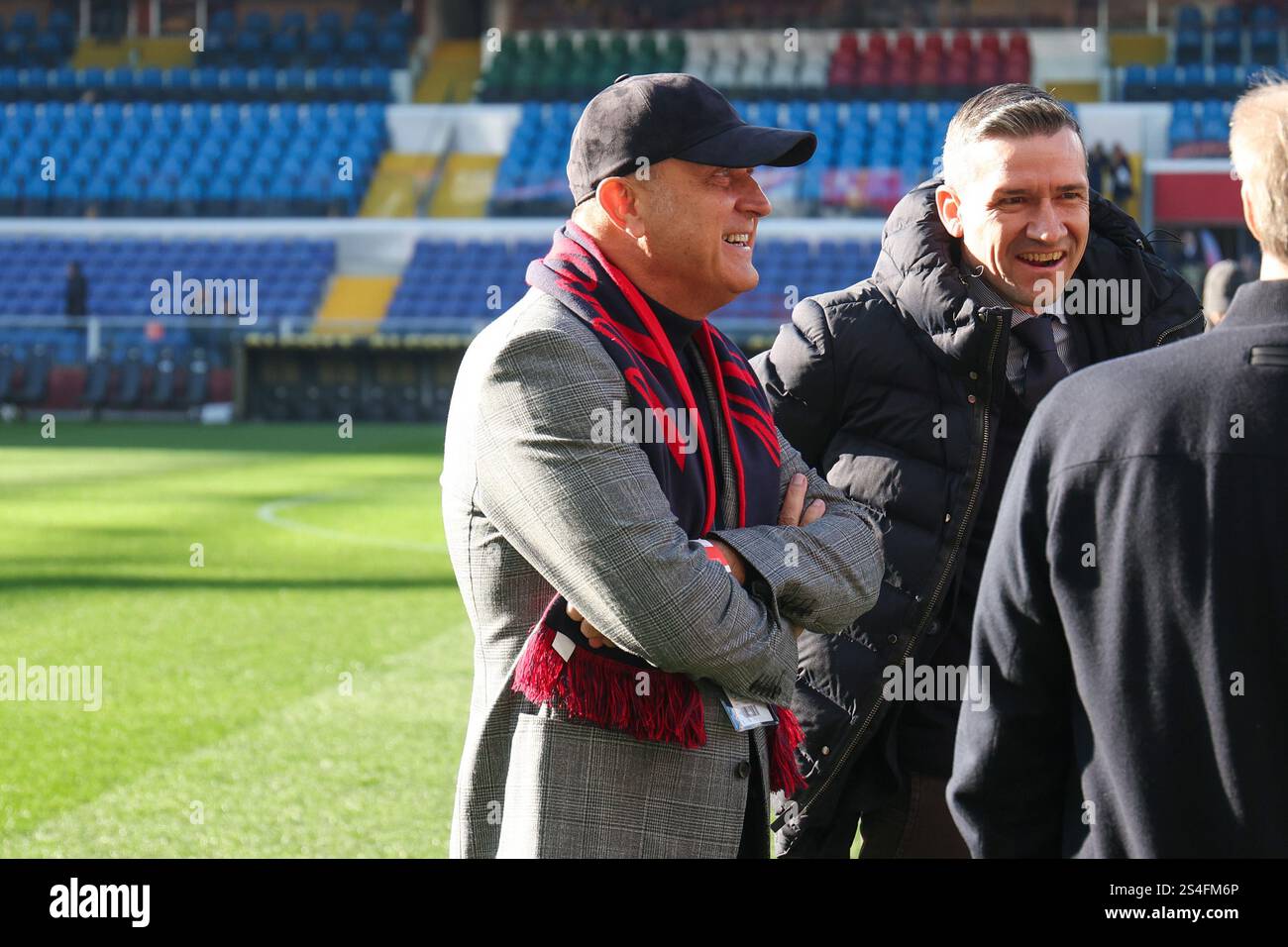 Genoa, Italy. 12th Jan, 2025. Serie A, Day 20, Genova, Stadio Ferraris ...
