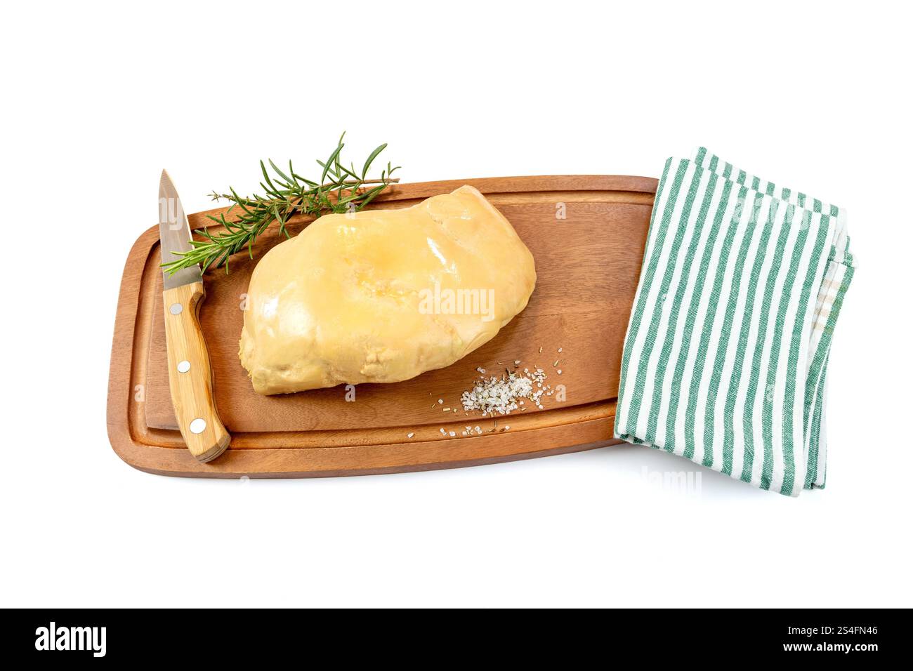 Whole duck foie gras lobe, close-up Stock Photo - Alamy