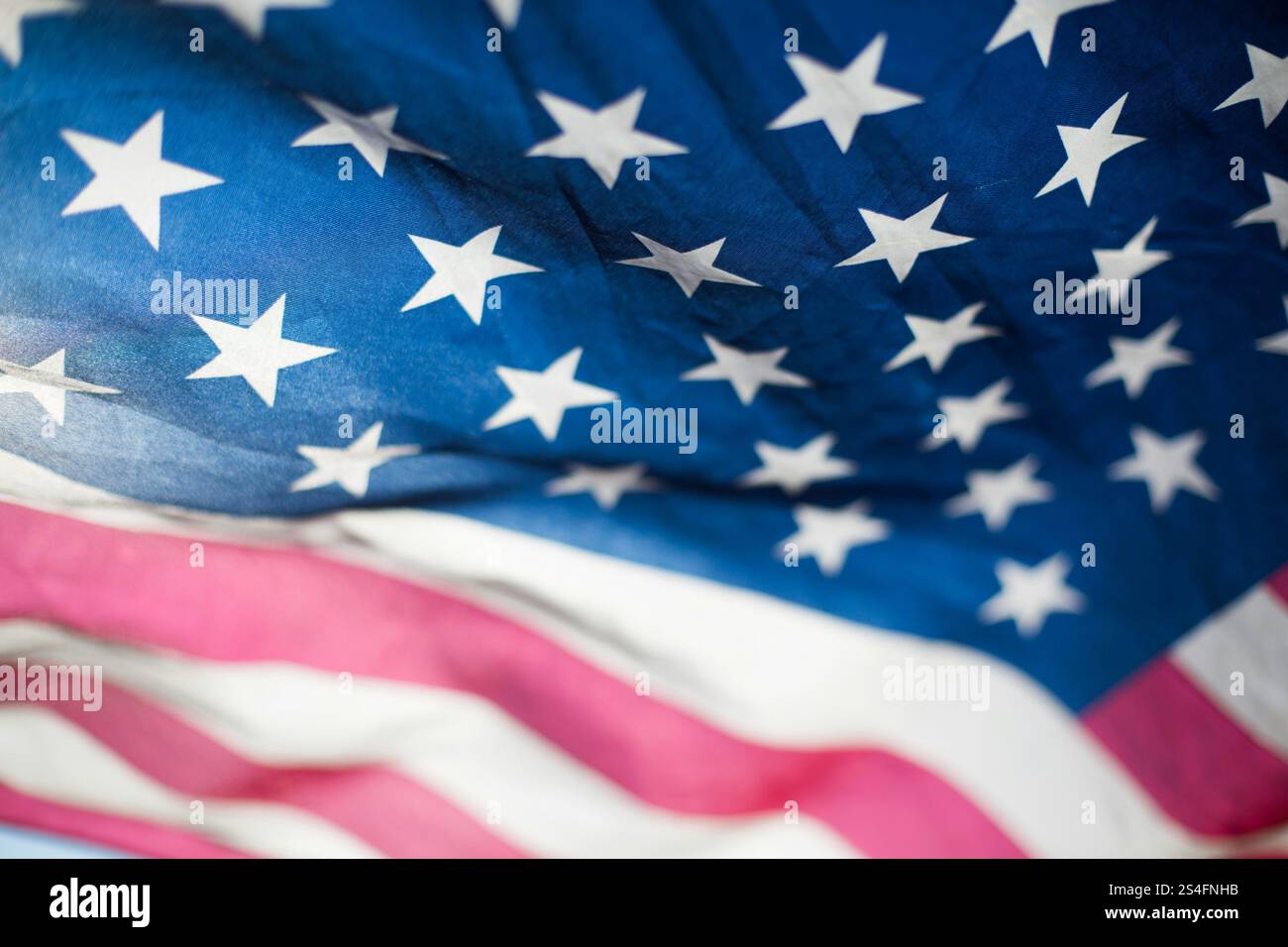 American flag waving man hi-res stock photography and images - Alamy