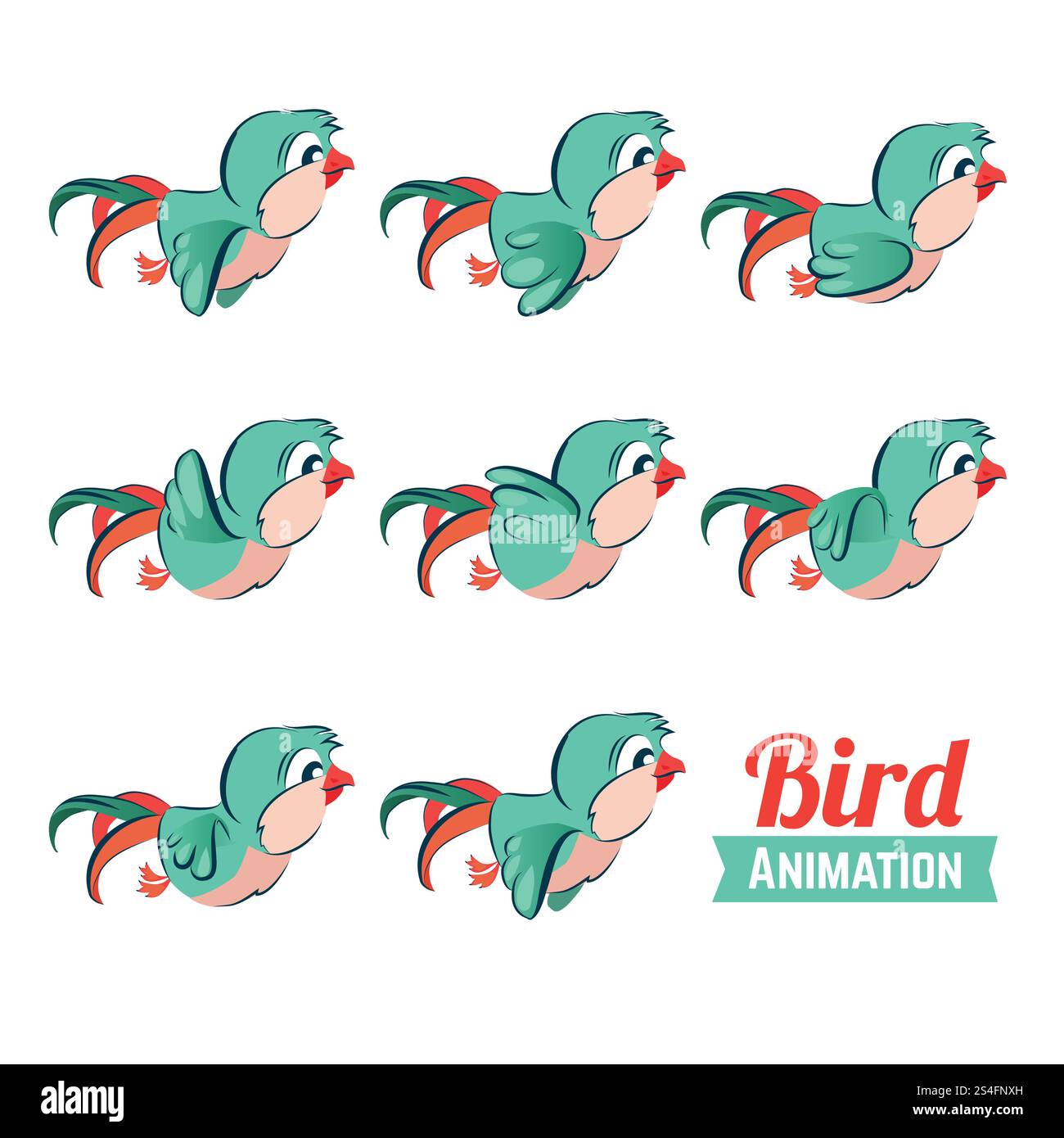 Freedom animation Cut Out Stock Images & Pictures - Alamy