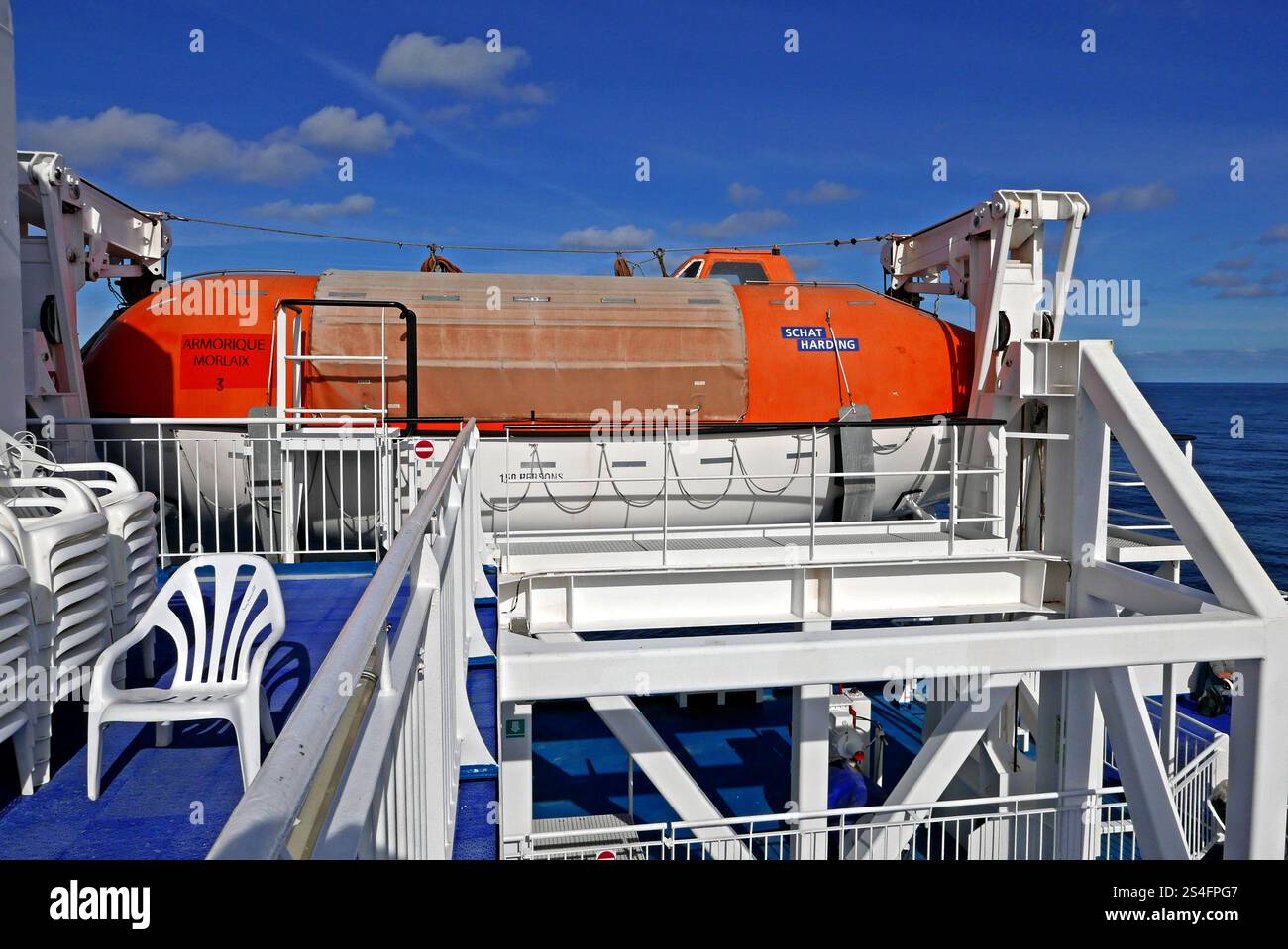 Armorique ferry, Roscoff, Finistere, Bretagne, France, Europe Stock ...
