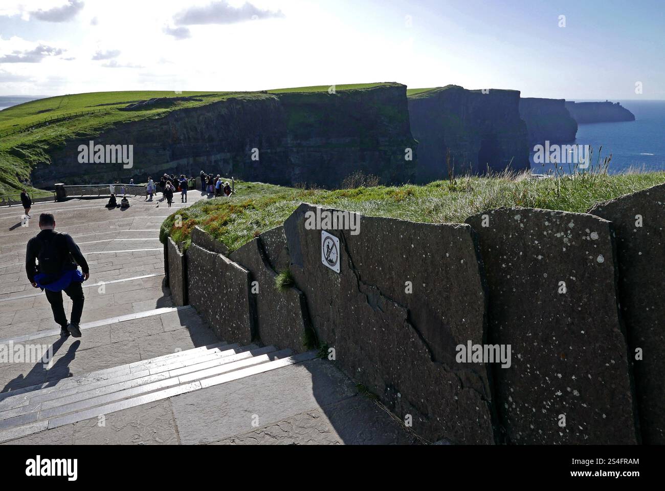 Cliffs of Moher, Clare county, Munster province, Republic of Ireland ...