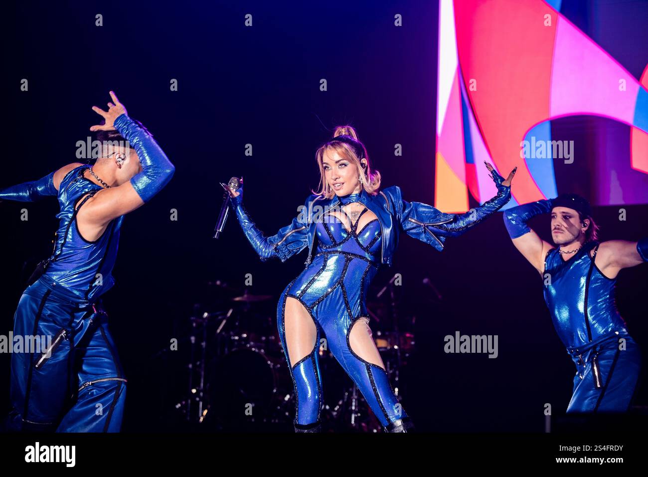 Barcelona, Spain. 2025.01.11. Maria Becerra singer perform on stage at ...