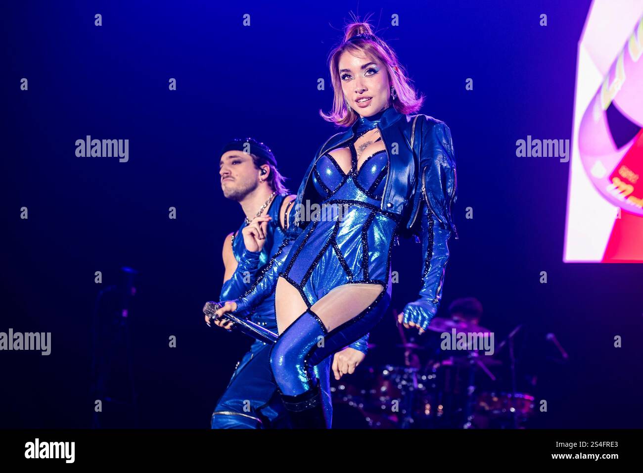 Barcelona, Spain. 2025.01.11. Maria Becerra singer perform on stage at ...
