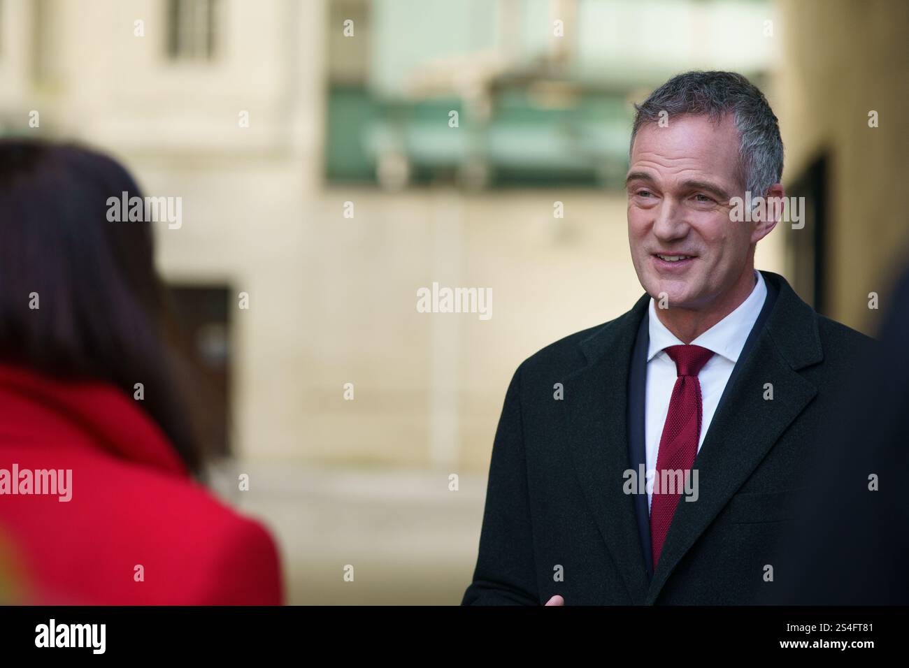 London UK January 10th 2025. Rt Hon Peter Kyle MP, Secretary of State ...
